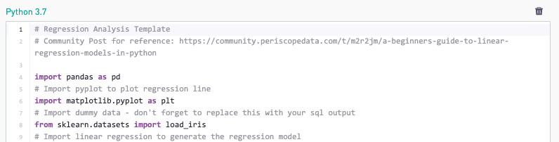 R and Python Integration | Sisense for Cloud Data Teams